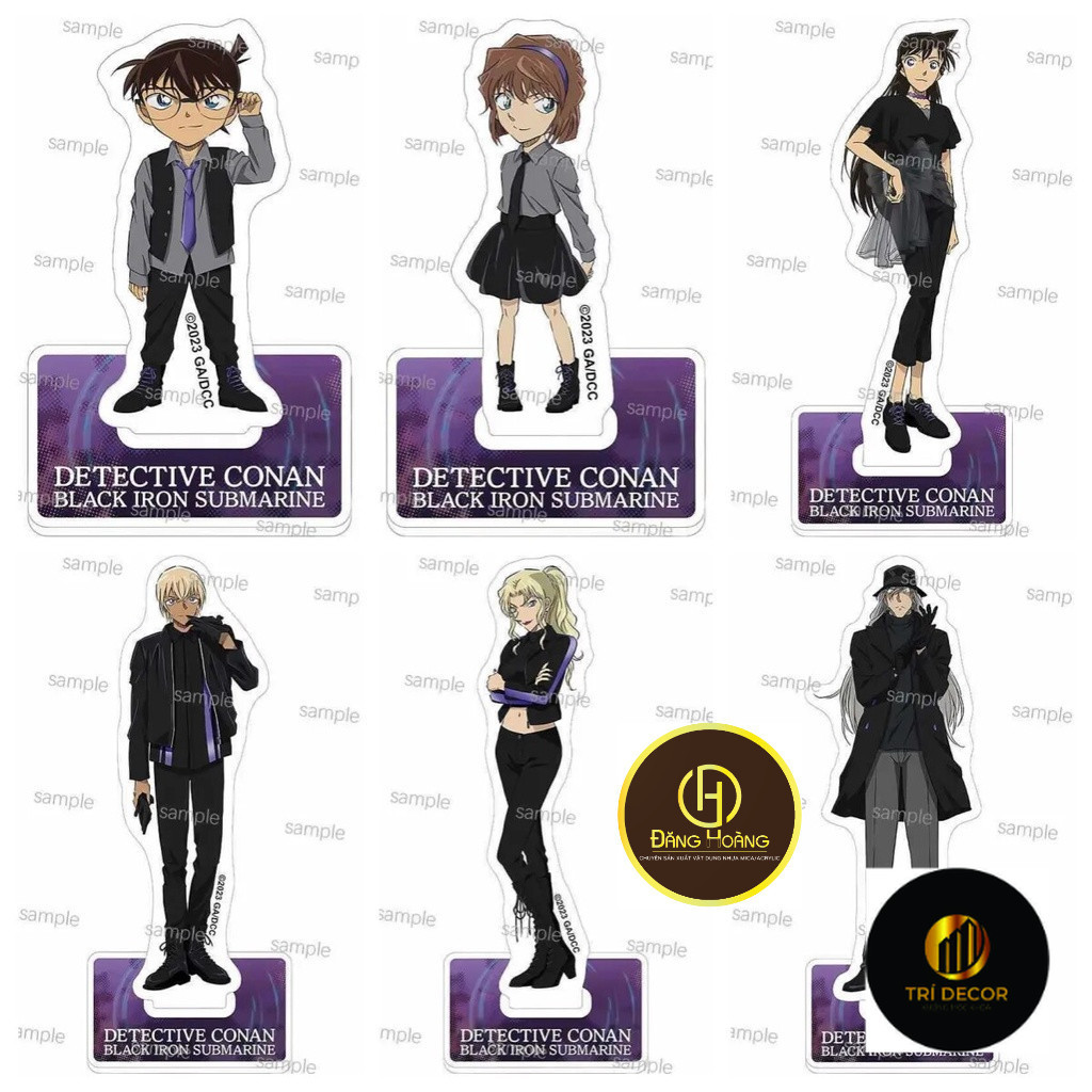 Mô hình Standee Animee Detective Conan Charms Figures Conan Edogawa ...