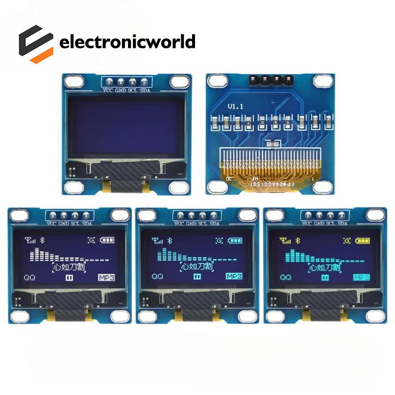 Bảng Mạch Màn Hình Oled Iic Oled Iic 128x64 I2C Ssd1306 12864 Lcd Gnd ...