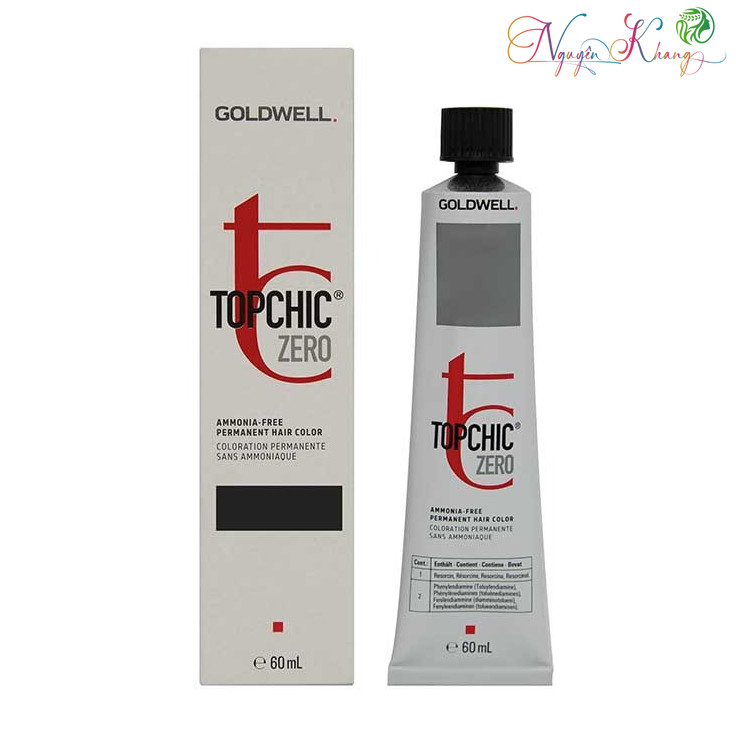 Màu nhuộm thiên nhiên thuần chay Goldwell Topchic No Zero Ammonia Free ...
