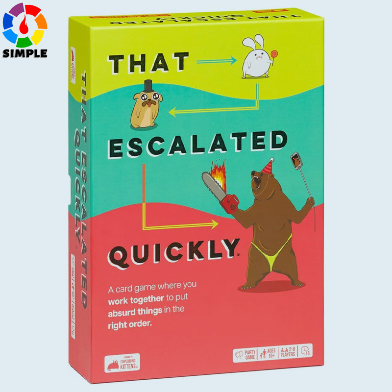 Exploding Kittens Presents That Escalated Quickly - Funny Card Games ...