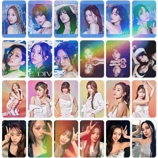 50-124pcs TWICE Photocards Laser Hologram Lomo Cards With You I GOT YOU MISAMO Nayeon Jeongyeon ...