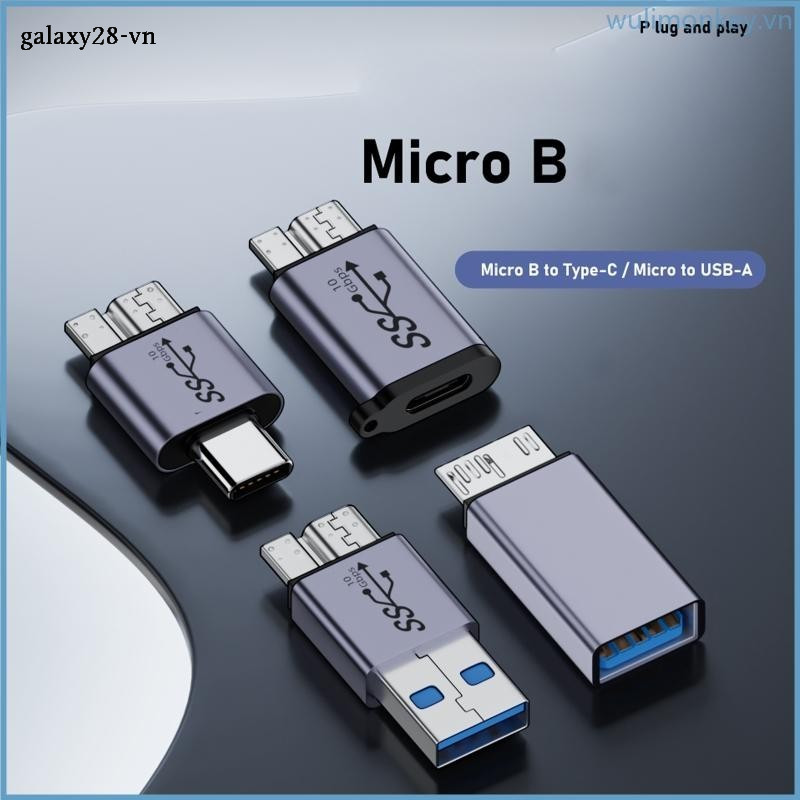 Bộ chuyển đổi WU USB C sang MicroB Type C USB 3 0 sang MicroB Cáp cho ổ cứng | Shopee Việt Nam
