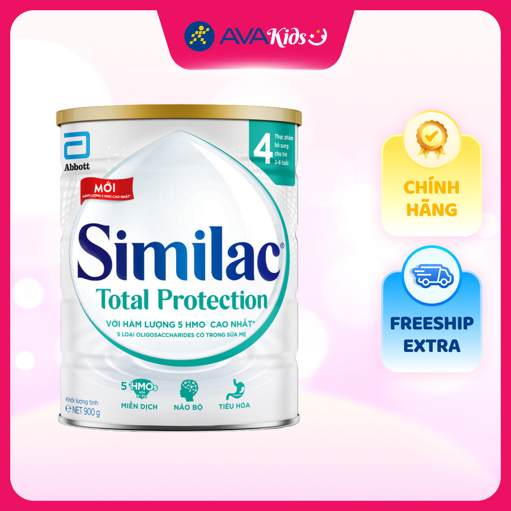 Sữa bột Similac Total Protection số 4 900g (2 - 6 tuổi) | Shopee Việt Nam