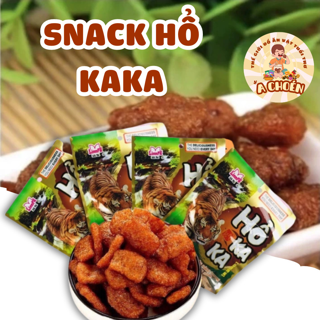 Gói Hổ KAKA Chua Cay Vị Trẻ Em, Snack Chua Cay, Đồ Ăn Vặt, Ăn Vặt Tuổi ...