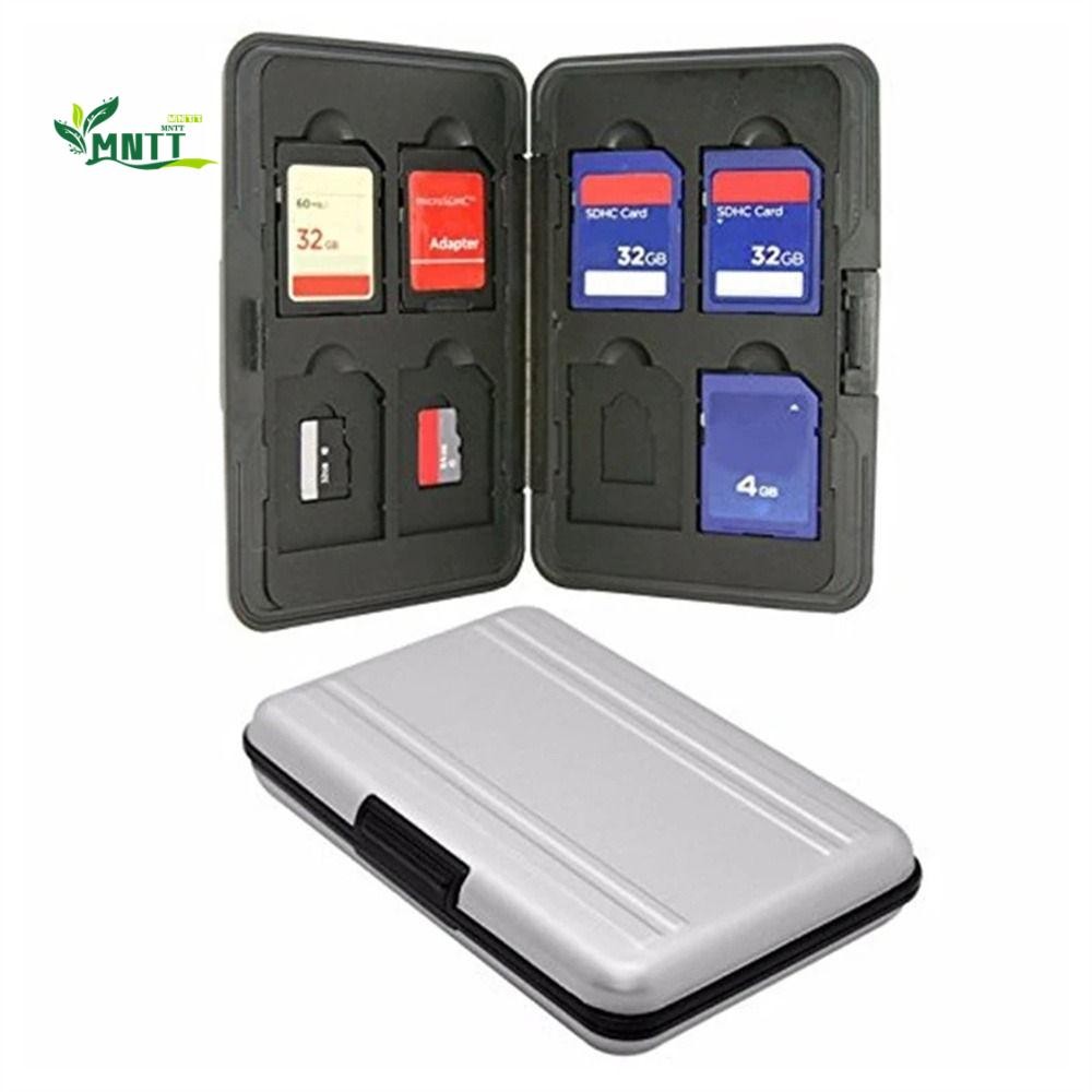 Hộp đựng thẻ nhớ MNTT SDXC Lưu trữ chống nước Micro SD 16 Solts ...