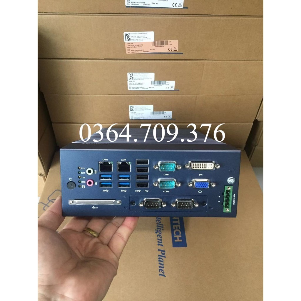 Máy Tính Công Nghiệp Nhúng Advantech MIC-7700H-00A2 Core I7-6700 Máy ...