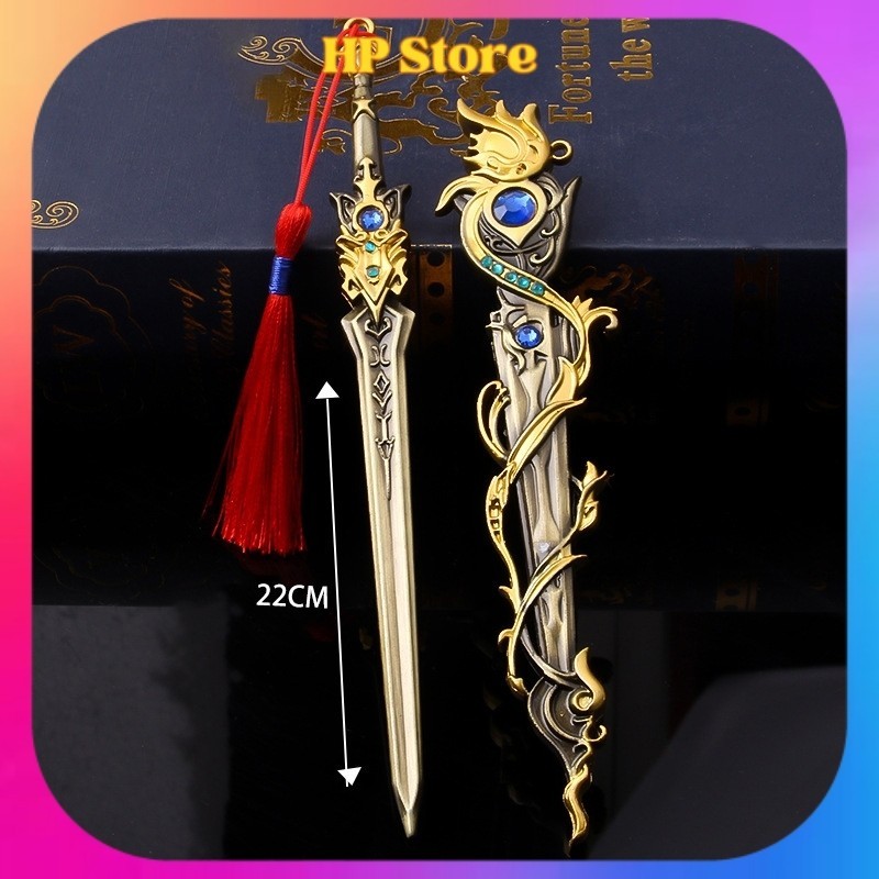 Mô hình Kiếm Đảm Cầm Tâm-Trường Ca Môn dài 22cm mô hình Kiếm Động Tiên ...