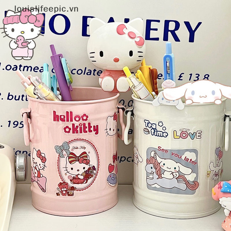 Levn Ins Dễ Thương Hello Kitty Sanrio Sinh Viên Cô Gái Bảo Quản Bút ...