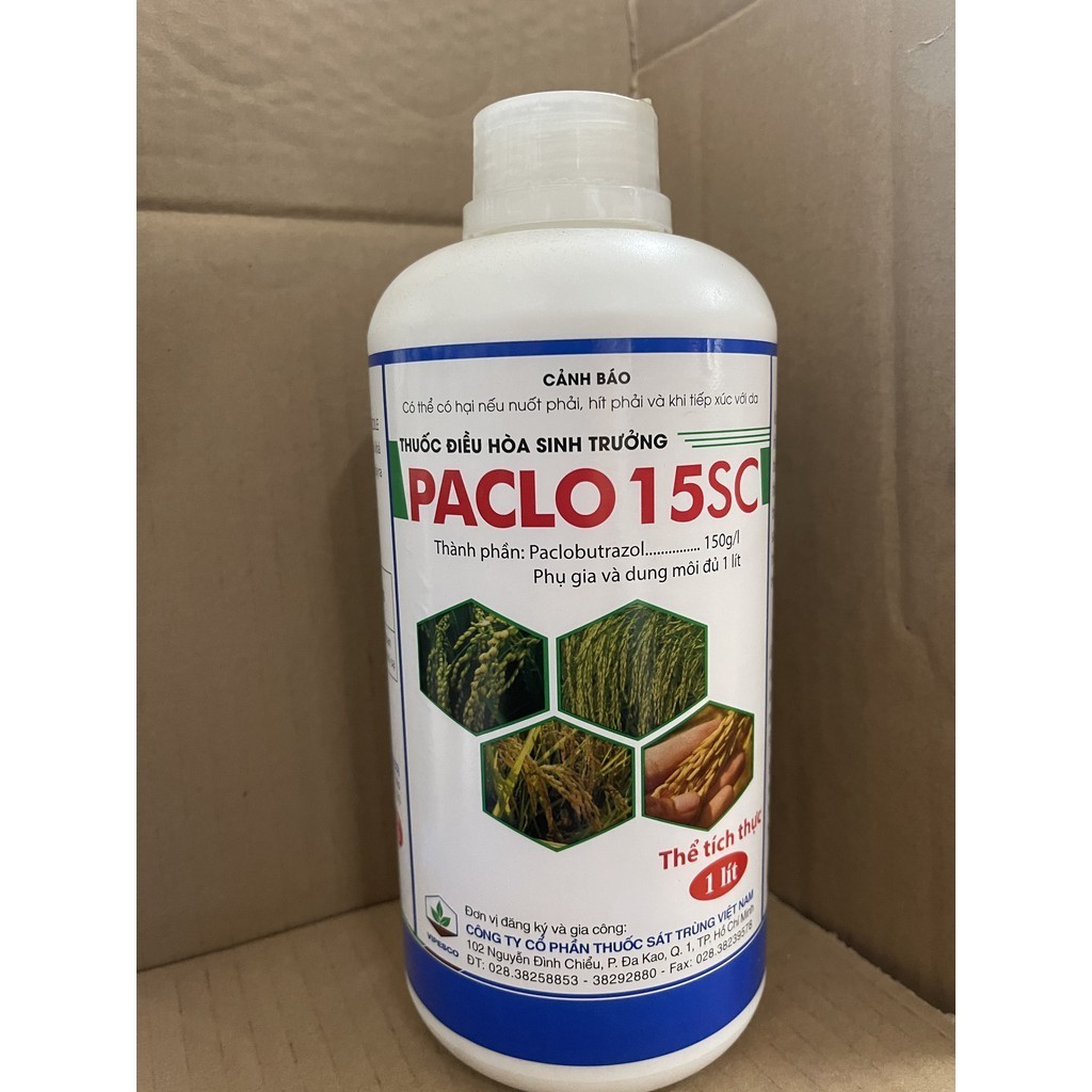 THUỐC ĐIỀU HÒA SINH TRƯỞNG PACLO 15SC KÍCH THÍCH RA HOA 1 LÍT | Shopee ...