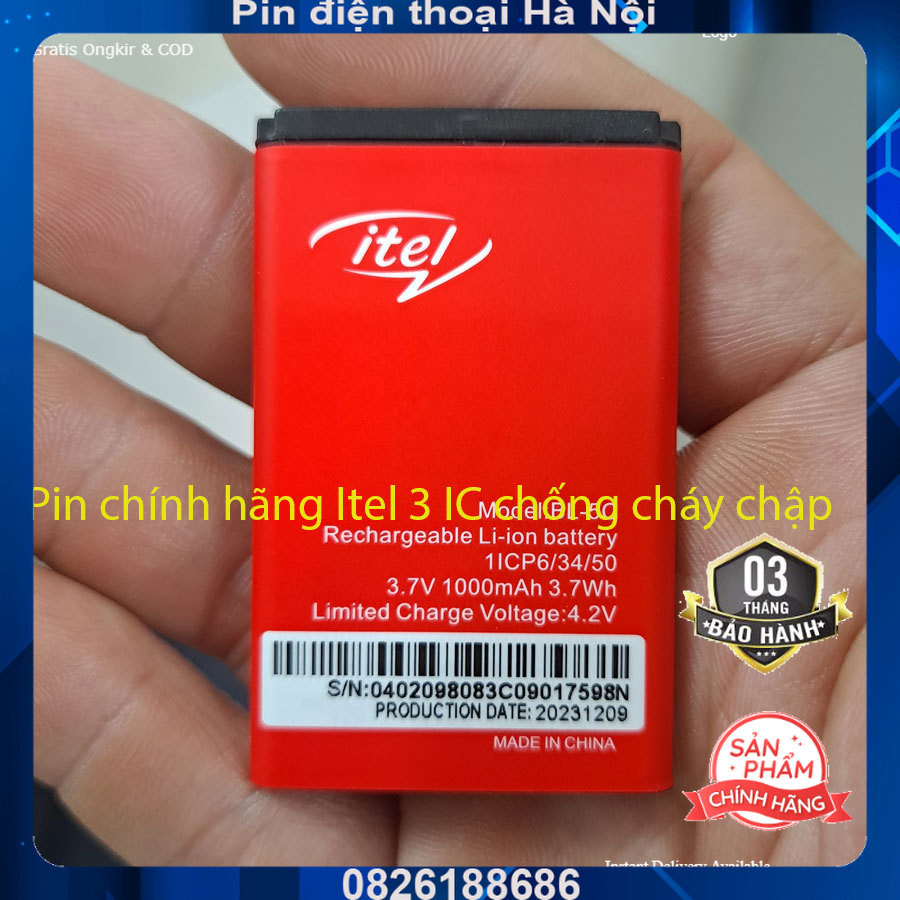 Pin hãng Itel 9010 , Dung lượng chuẩn 1000 mAh | Shopee Việt Nam