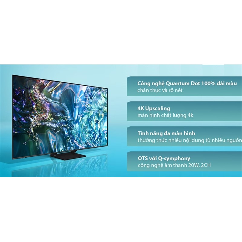 Smart Tivi QLED Samsung 4K 55 Inch QA55Q60D đời mới ra 2024 - VIỆT NAM | Shopee Việt Nam