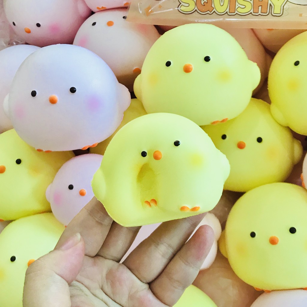 Sugar Squishy 2 màu Chicky Squishy Squishy tăng chậm | Shopee Việt Nam