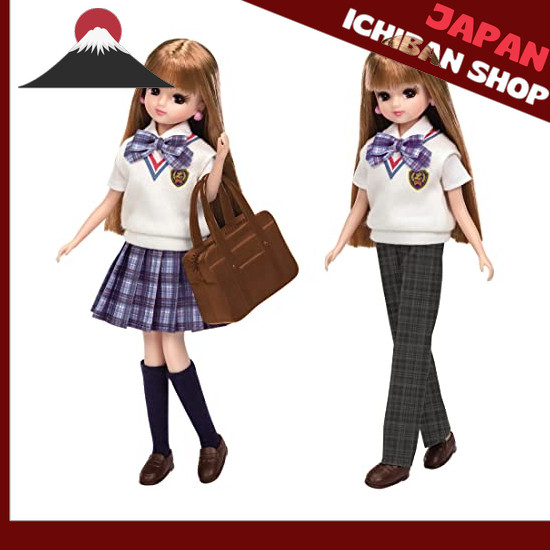 【Từ Nhật Bản】 TAKARA TOMY Licca-chan Dress LW-08 Licca-chan Seifuku Cord Set Dress-up Toy 3yrs ...