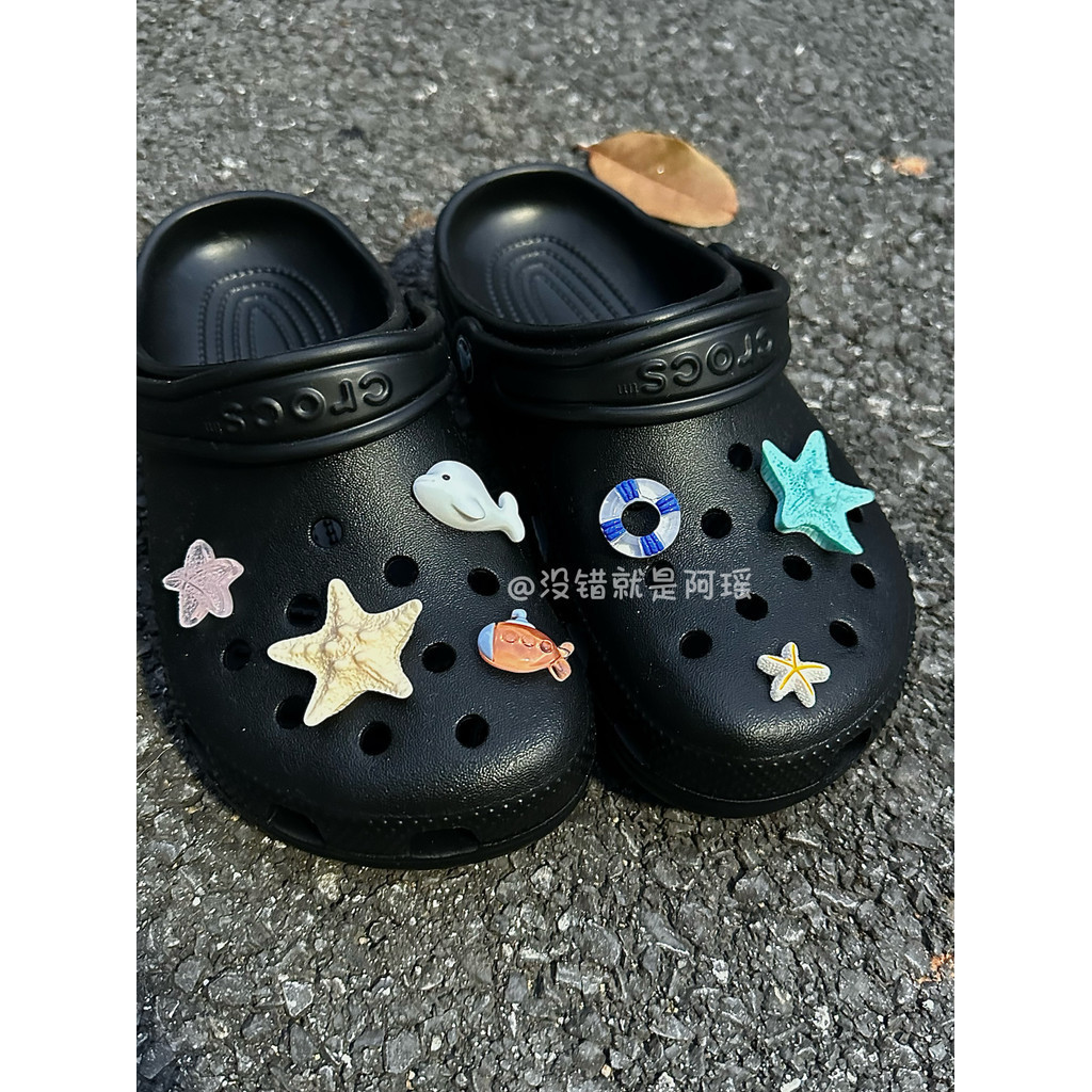 Hoa giày Sea Star và Shell nguyên bản dành cho crocs crocs crocs ...
