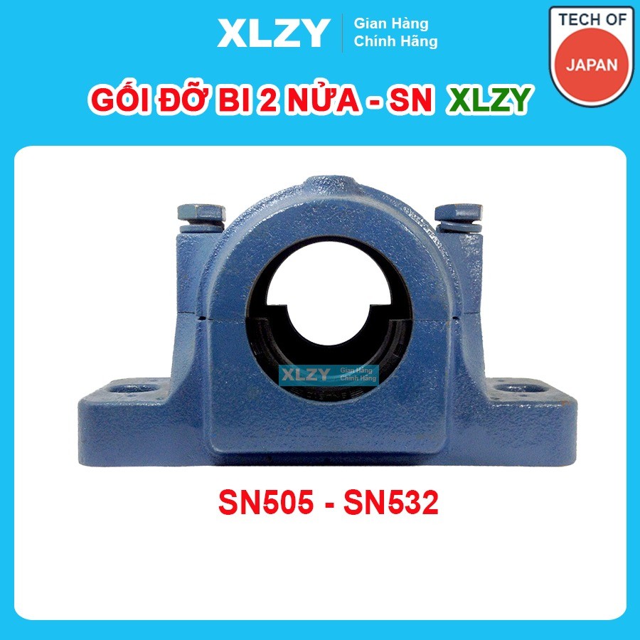 [FREESHIP] Gối đỡ vòng bi 2 nửa SN511 SN512 SN513 SN514 SN515 - Gối vòng bi SN XLZY ...