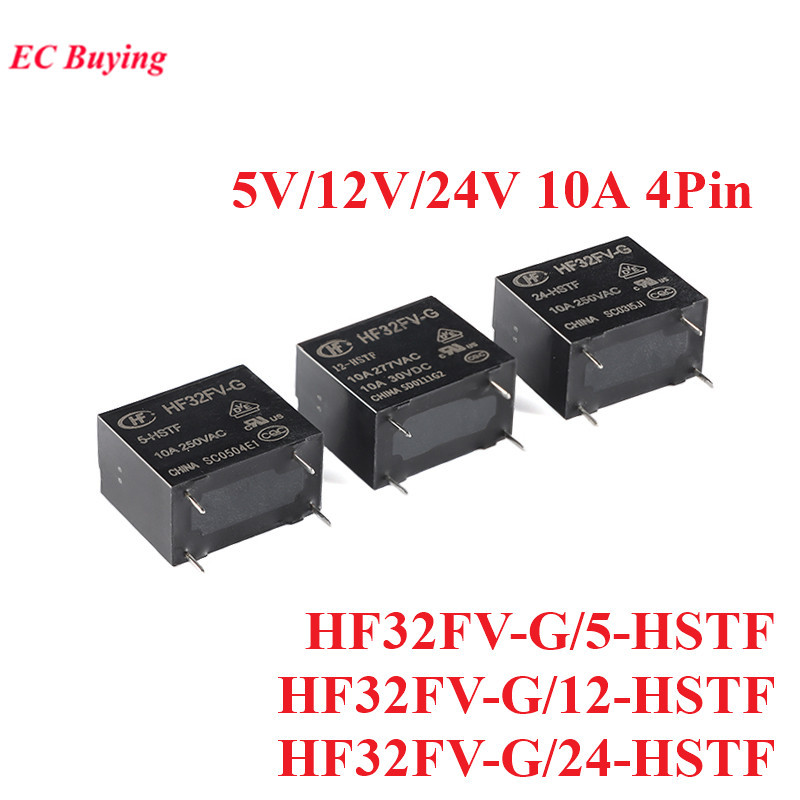 5 / 1 Chiếc Rơle Nguồn HF32FV HF32FV-G / 5-HSTF 12-HSTF 24-HSTF HF32FV ...