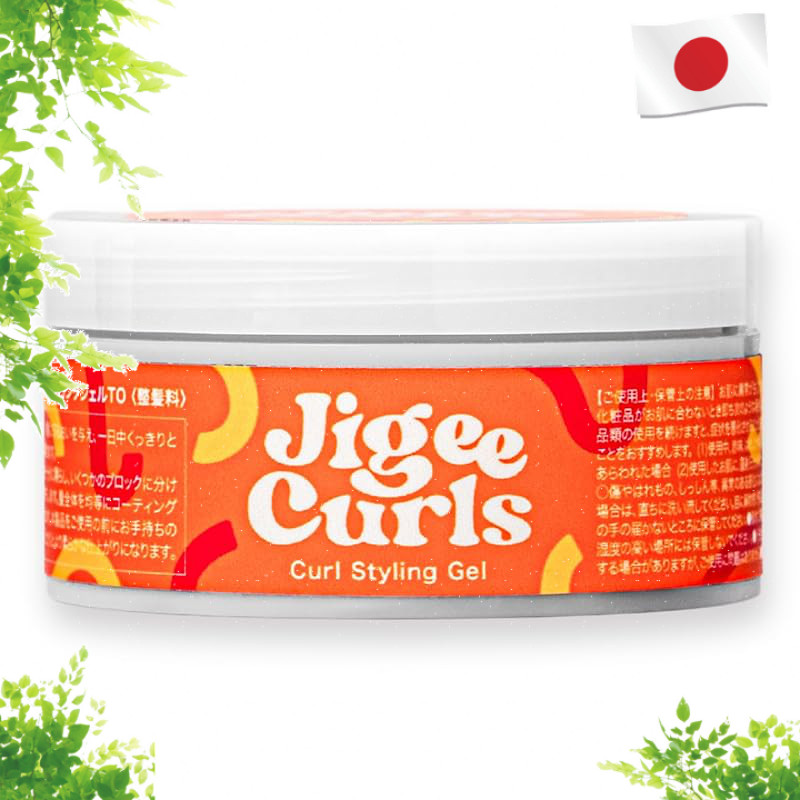 [Direct from Japan] Jigee Curls Curl Styling Gel 90g for Curly Hair and ...