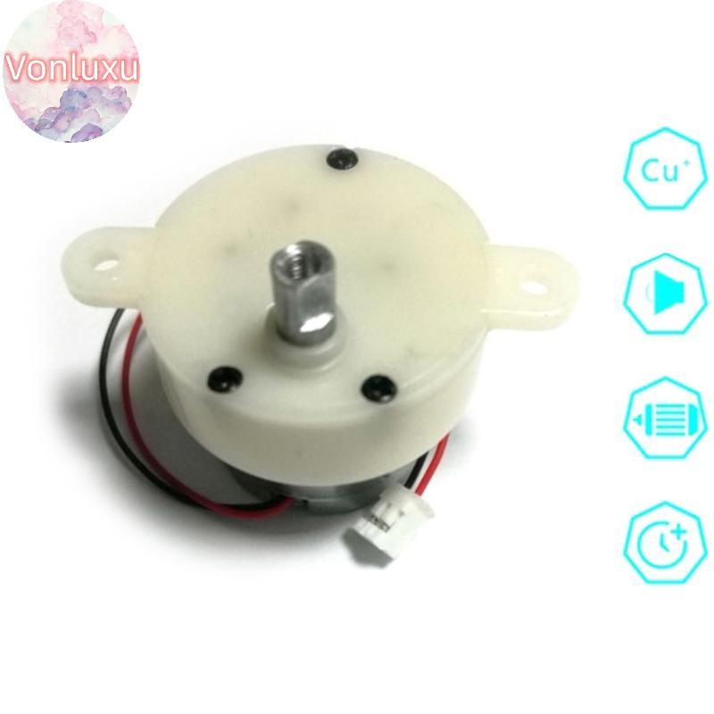 Vonluxu JS30 Micro Gear Motor DC 6V Bánh răng nhựa Động cơ điện 5RPM 100RPM Φ5mm D Trục có thể ...
