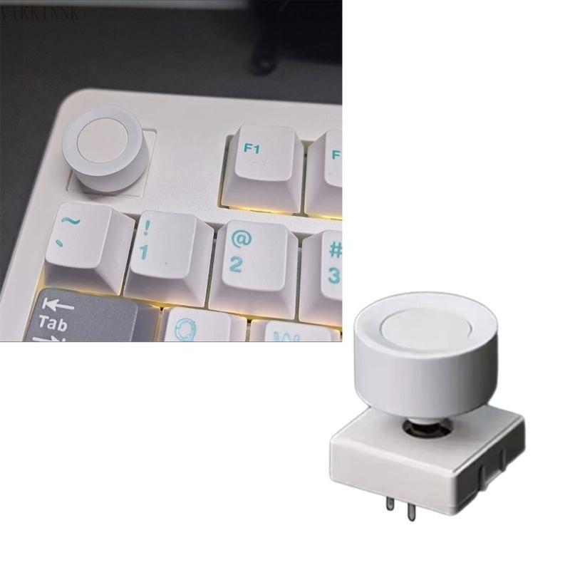 VIKK Hi86 Bàn phím chơi game nâng cấp Núm kim loại Công cụ núm xoay có ...