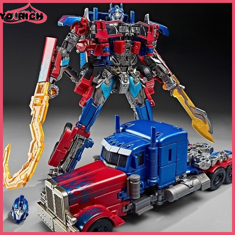 Hợp kim siêu lớn biến dạng xe robot / Optimus Prime Transformers ...