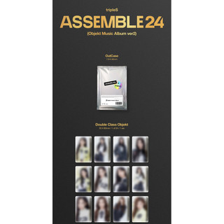 (Objekt Music Album ver2) tripleS - ASSEMBLE24 (1st full album ...