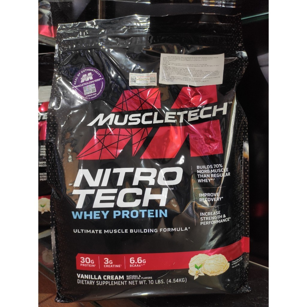 Sữa Tăng Cơ Nitro Tech 10lbs - Nhiều Hương Vị - HÀNG CHÍNH HÃNG MUSCLETECH USA | Shopee Việt Nam