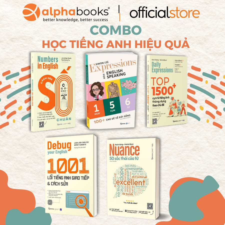 Sách Lẻ/Combo Từ Vựng Tiếng Anh Hiệu Quả: Nuance + Top 1500+ Cụm Từ ...