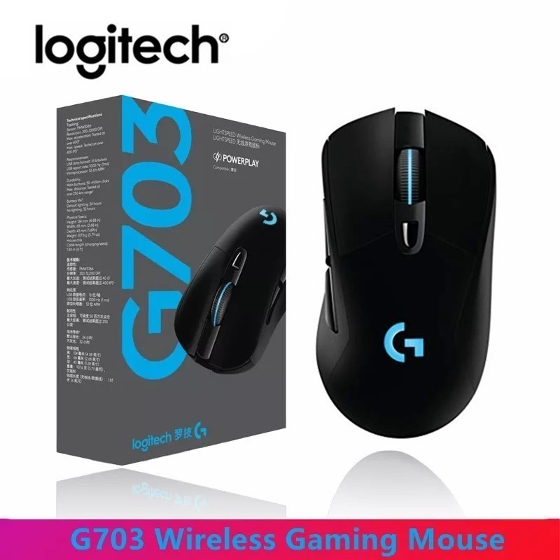 Chuột Không Dây Chơi Game Logitech G703 RGB 16000DPI | Shopee Việt Nam
