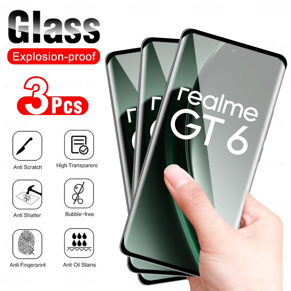 3 HD Cong Bảo Vệ Màn Hình Cho Realme GT 6 6T Neo6 SE 5G Kính Cường Lực Cho Realme GT Neo 6SE ...