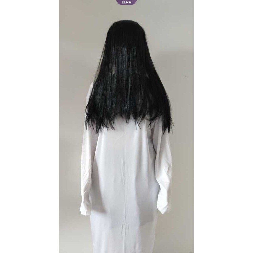 Cosplay Bóng Trắng Halloween Zombie Sadako Ma Cô Dâu Trang Phục Đỏ Kinh ...