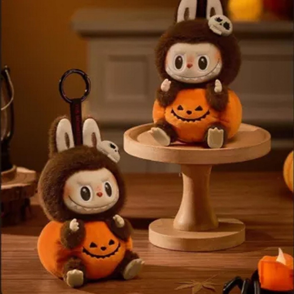 Pop MART LABU Halloween Hoạt Hình Cuddly Sang Trọng Búp Bê Halloween Bí ...