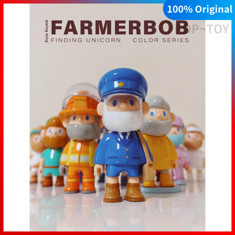 Farmer Bob Color Series Blind Box Bob Three Generations Finding Unicorn ...
