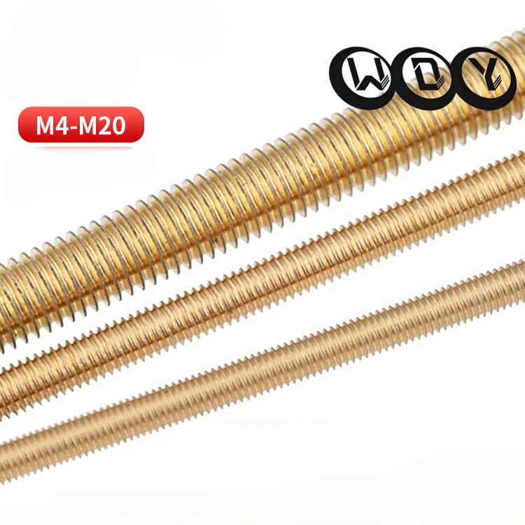 [Xsp] M2-m20 Thanh ren bằng đồng Thanh ren bằng đồng thau Full Thread ...