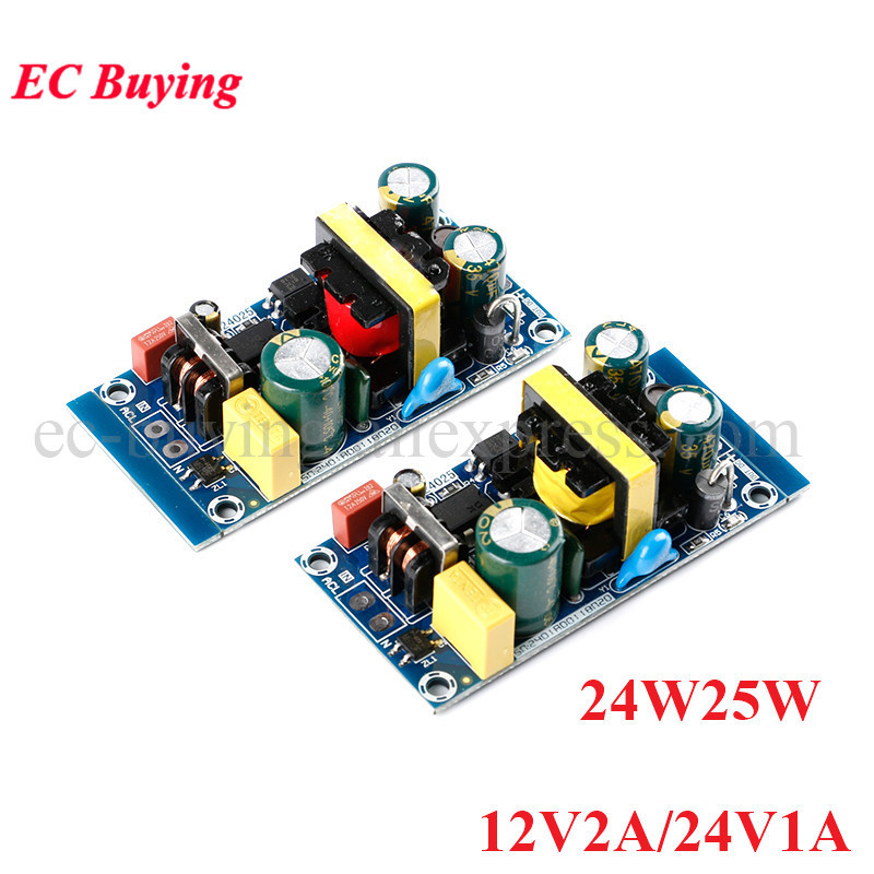 Mô-đun cấp nguồn AC-DC 12V2A / 24V1A Nguồn điện cách ly Nguồn điện chuyển mạch DC24025 12V 24W ...