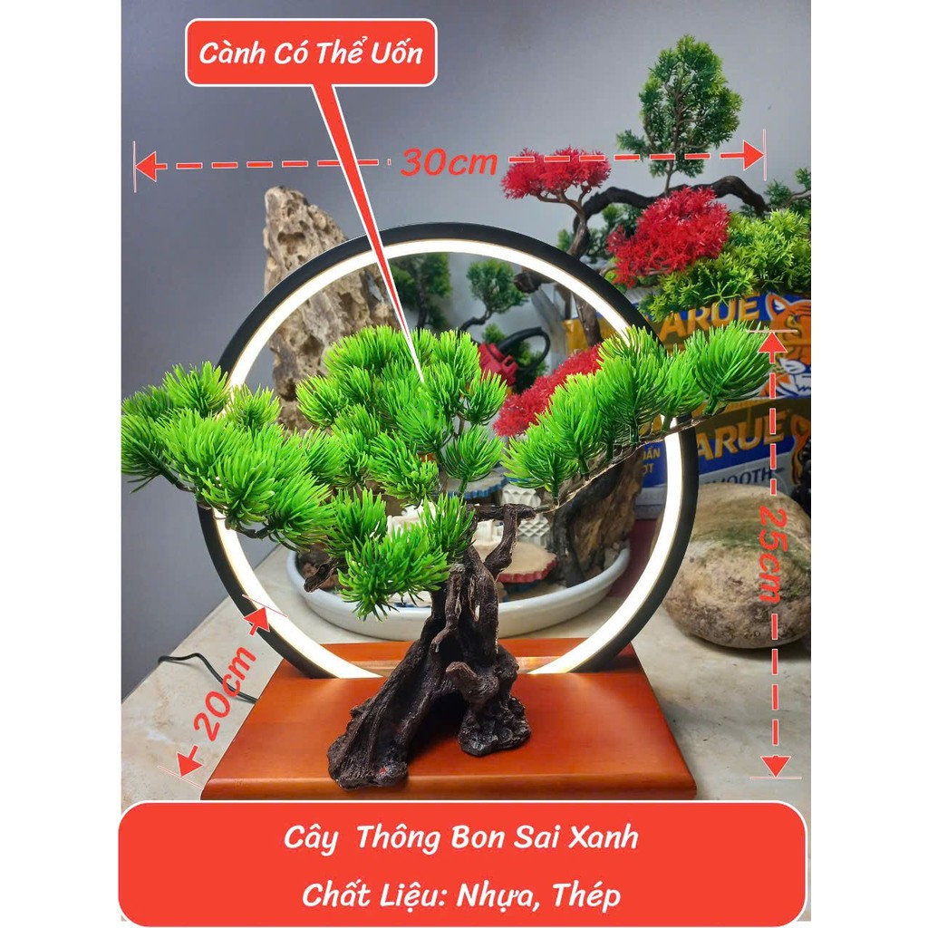 Cây Tùng Giả, Cây Tùng BonSai Trang Trí Tiểu Cảnh | Shopee Việt Nam