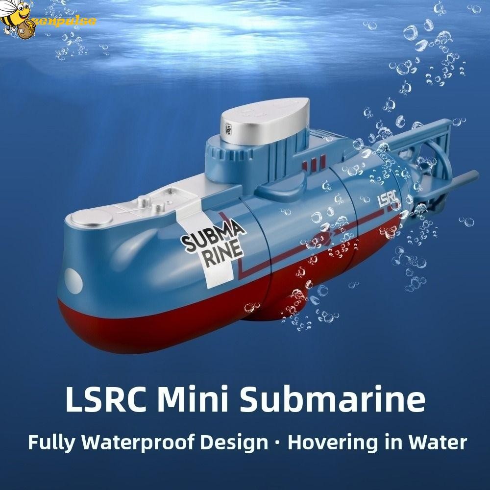 Thuyền điều khiển từ xa ZENPULSE, Mô hình mô phỏng Tàu ngầm RC mini chống nước, Đồ chơi nước ...