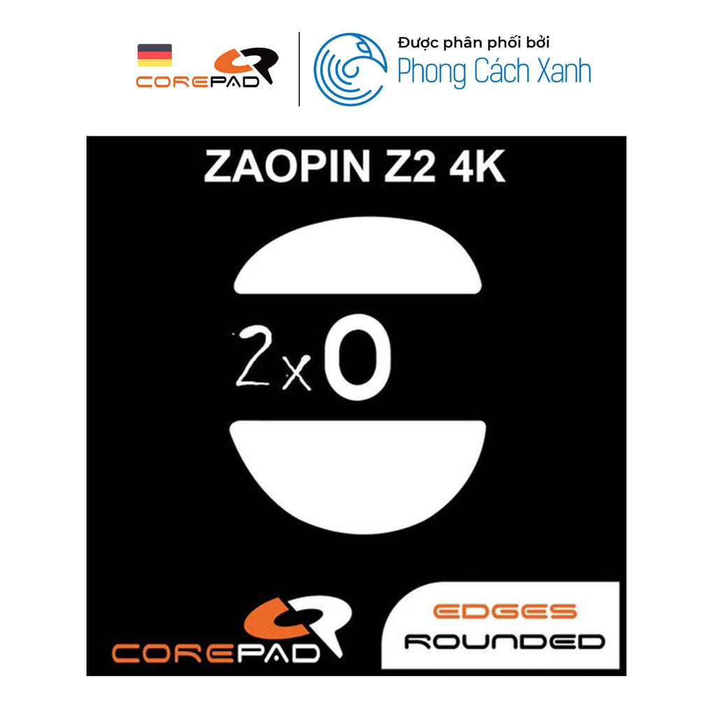 Feet chuột PTFE Corepad Skatez PRO Zaopin Z2 4K Wireless (2 bộ) - Hàng Chính Hãng | Shopee Việt Nam