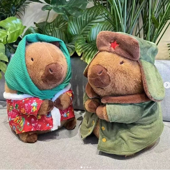 Set 2 gấu bông Capybara | Shopee Việt Nam