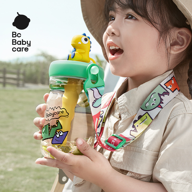 Bình nước uống ống hút cho bé Bc Babycare với chất liệu Tritan 500mL ...