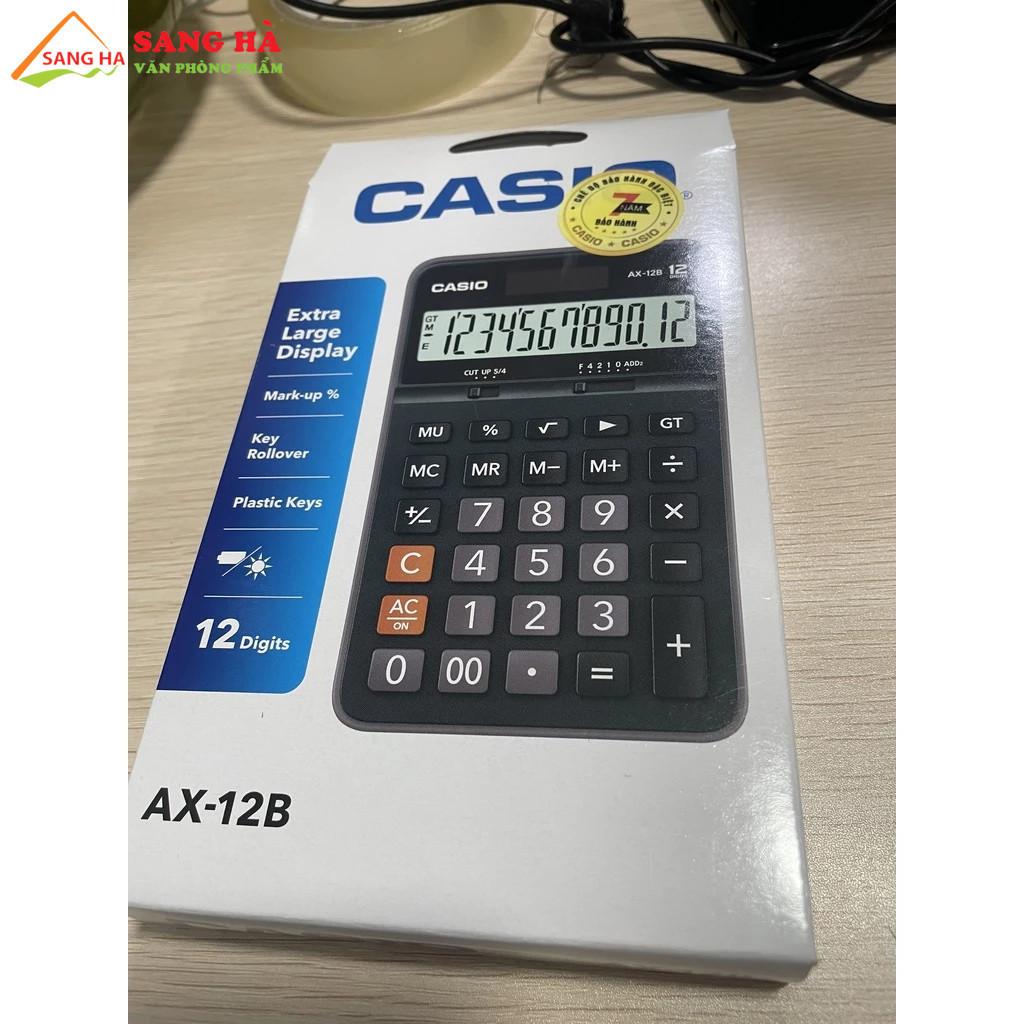 Máy tính Để Bàn Casio AX-12B | Shopee Việt Nam