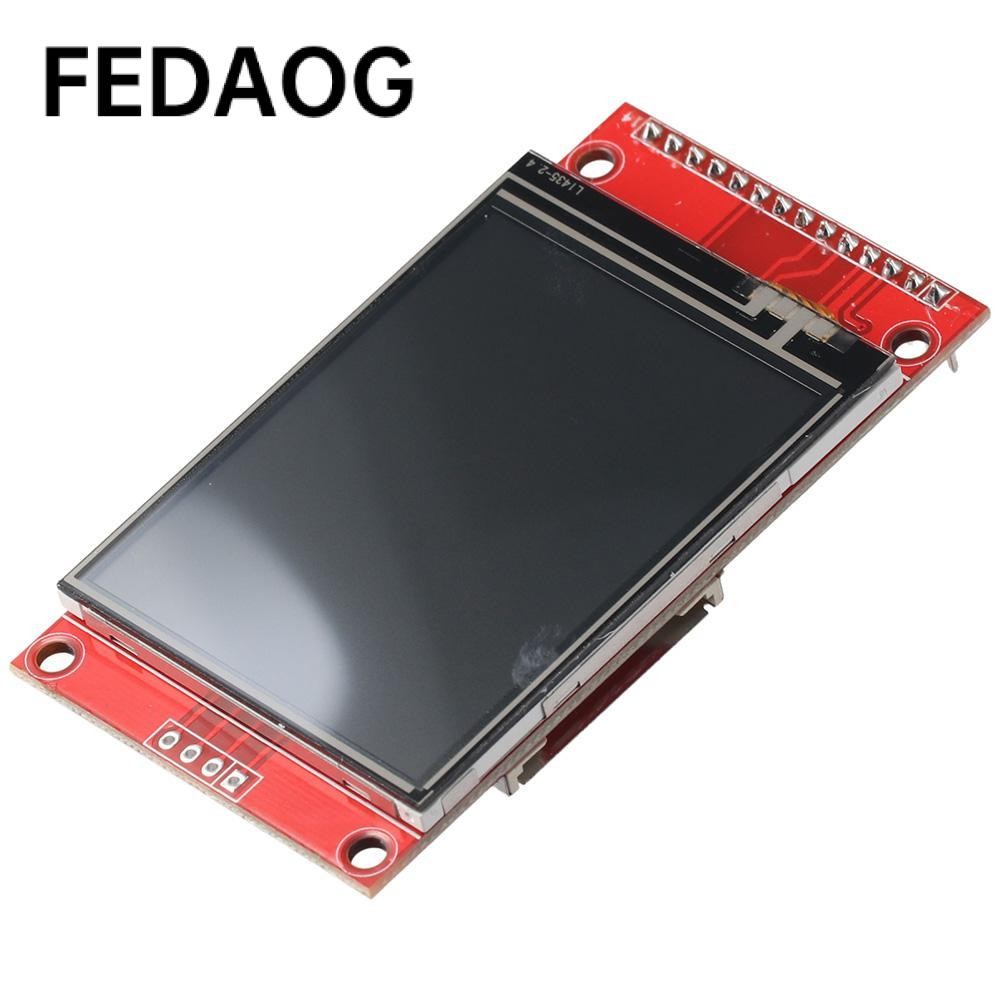 FEDAOG 2.4 "SPI TFT, ILI9341 với bảng điều khiển cảm ứng màn hình LCD ...