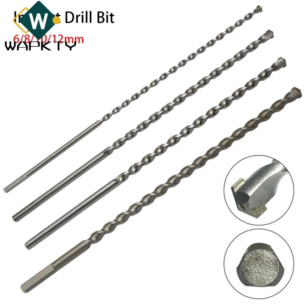 Wapkty 1 Mũi khoan tác động, Thâm nhập vào tường Đầu cacbua vonfram cực dài, Chân tam giác 300 ...