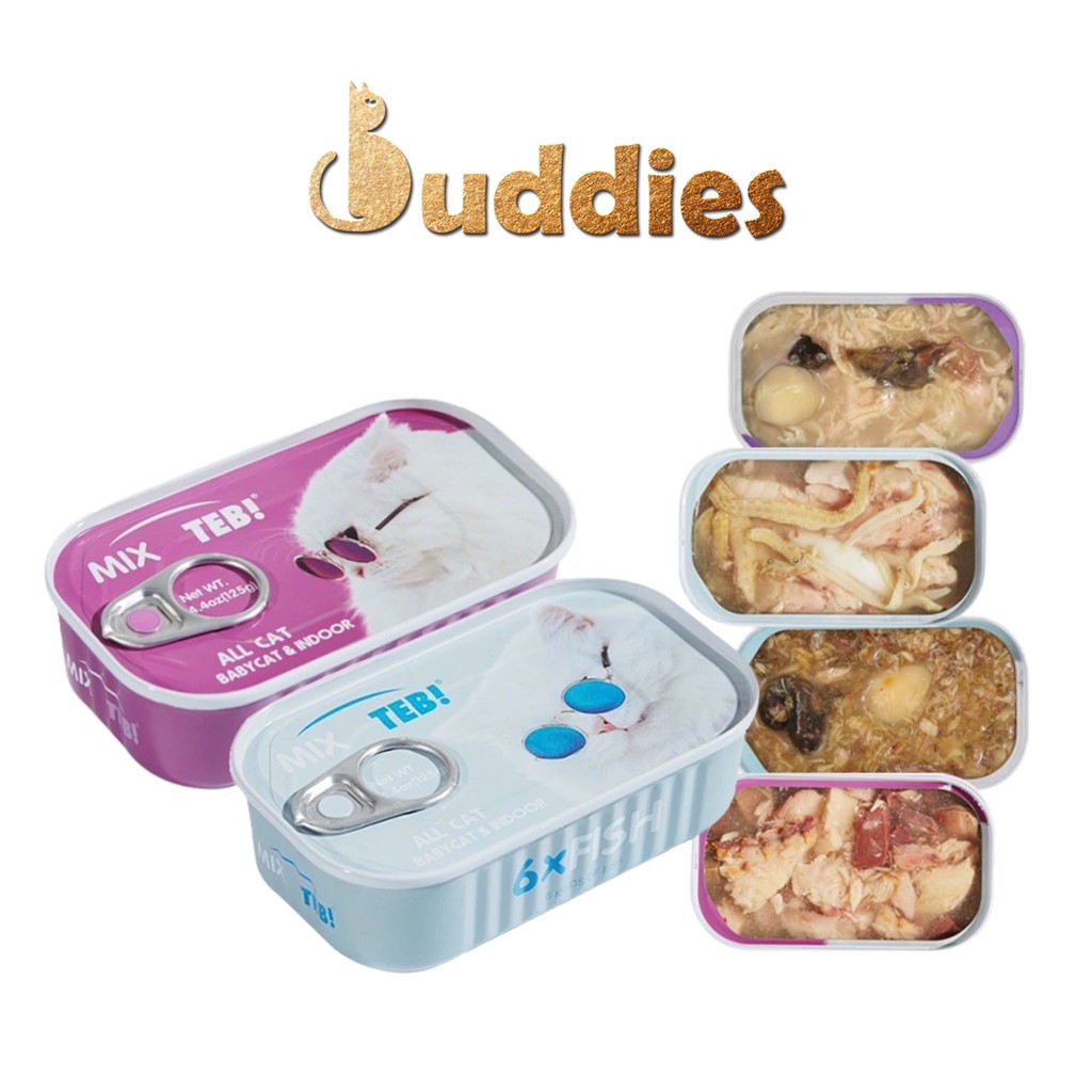 [HOẢ TỐC] Pate MIX TEB! cao cấp giúp tăng cân cho mèo con và mèo lớn ...