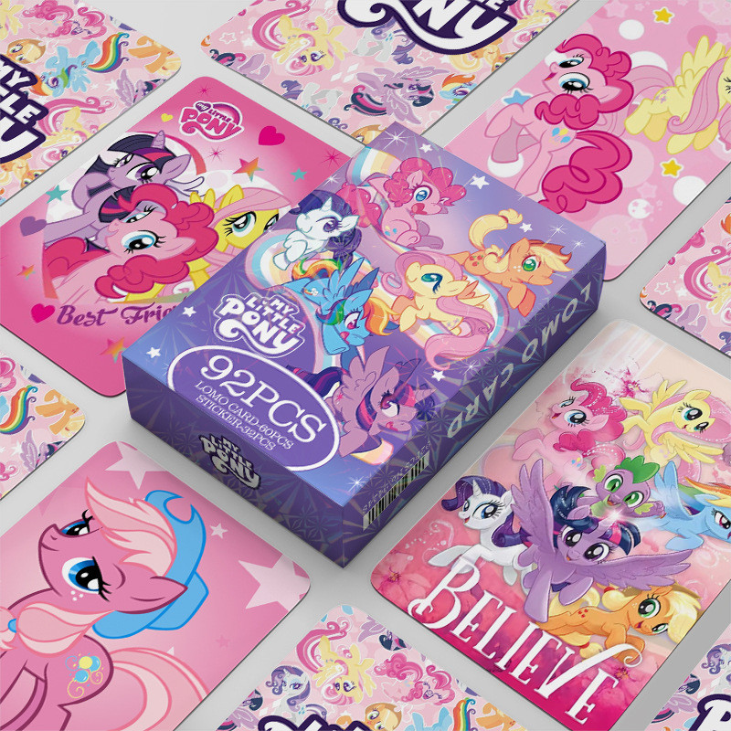 My Little Pony：Friendship Is Magic Cute Photocard Lomo Card Postcard ...