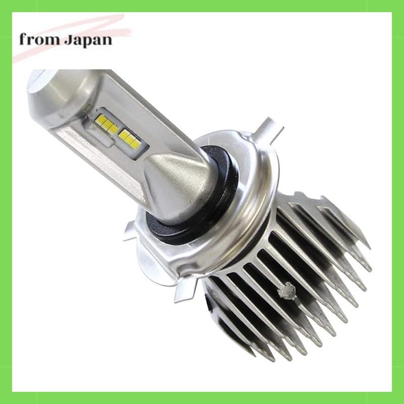 Kashimura LED Headlight Bulb 6500K H4 High-Brightness LED 12 Lights Aluminum Heat Sink ...