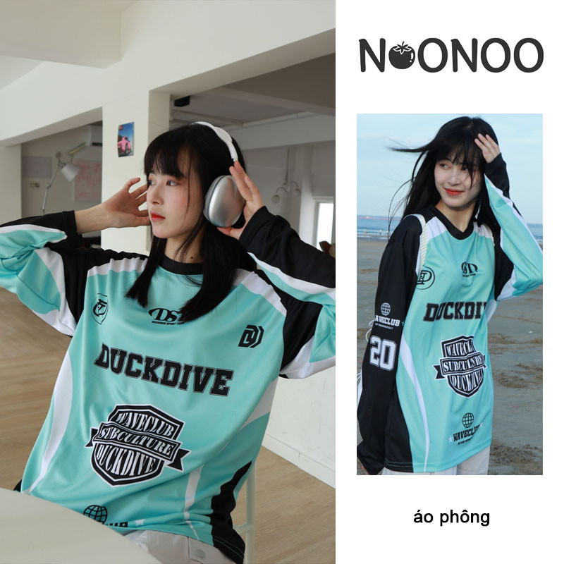 Mỹ Retro Màu Sắc Phù Hợp Với Jersey Dài Tay Thể Thao Hip-hop Dạo Phố Áo ...