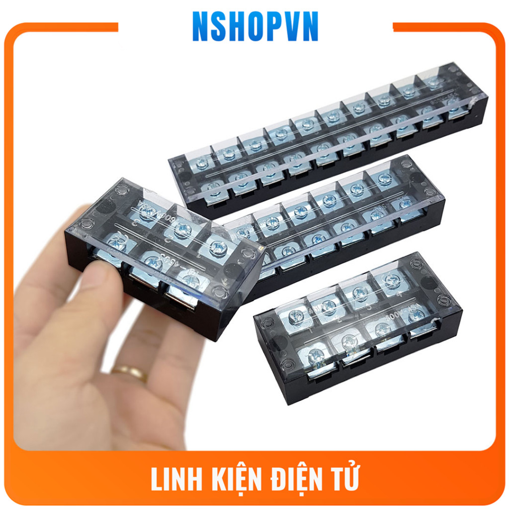 Cầu đấu điện Terminal Block 45A | Shopee Việt Nam