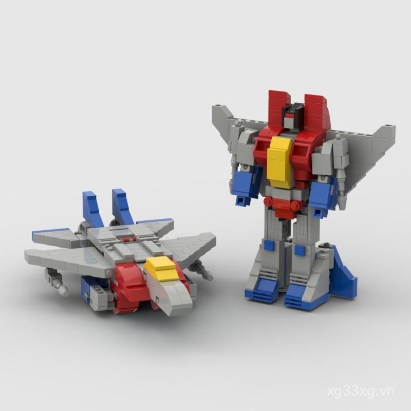 MOC Transformers na nhện đỏ khối xây dựng hạt Robot chiến đấu Đồ chơi ...