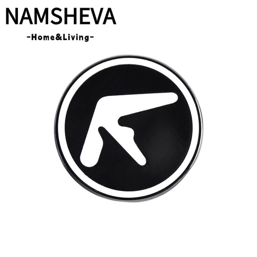 Namsheva Aphex Twin Logo Pin, Huy hiệu ban nhạc đồng Mini, Phụ kiện ...