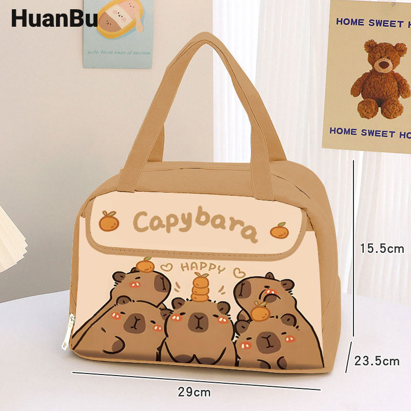Túi cách nhiệt Huan Bu Kapibara cách nhiệt capybara dễ thương bằng cơm ...